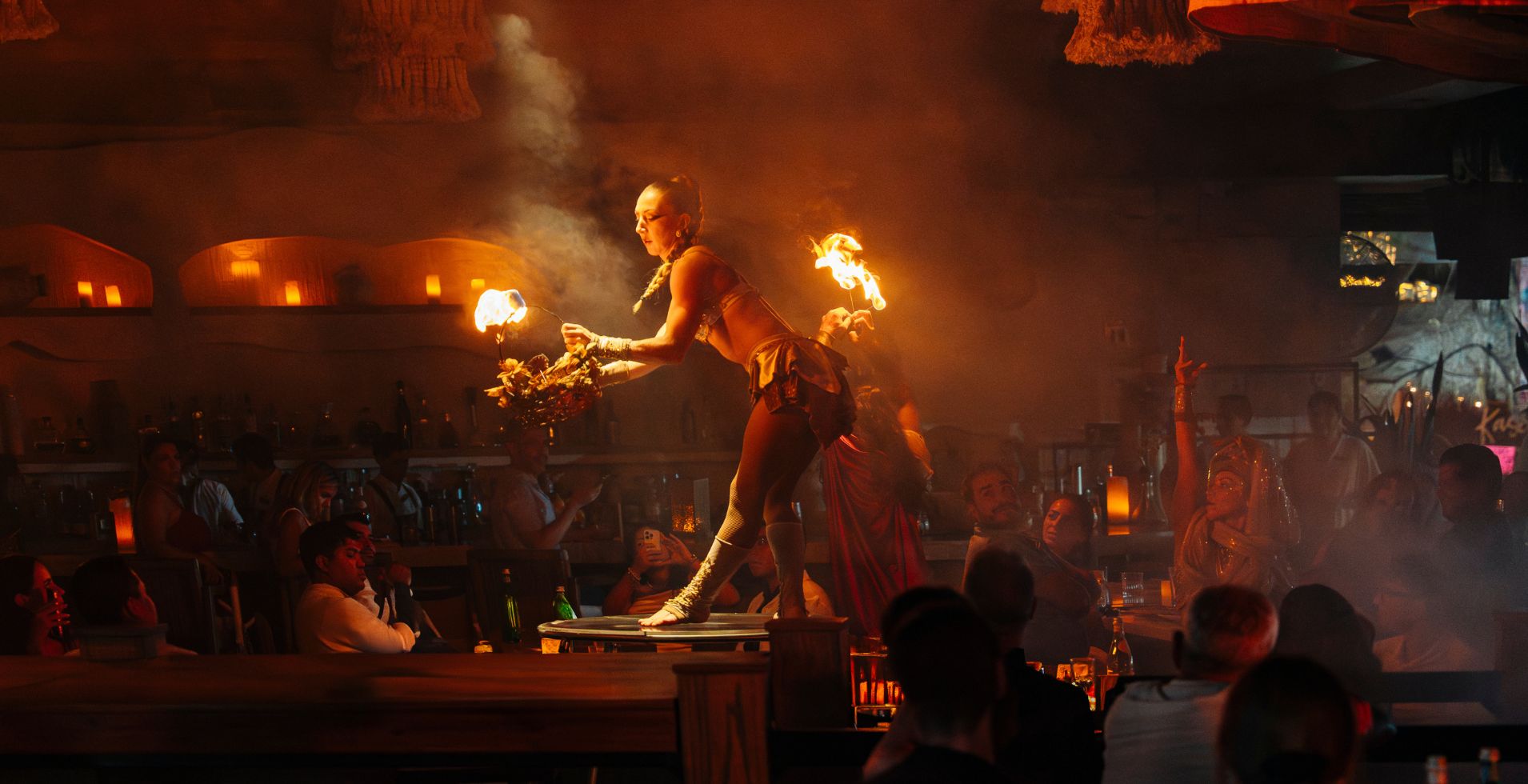 The Fire and Dance Ritual That Turns Dinner at Ilios Polanco into a ...